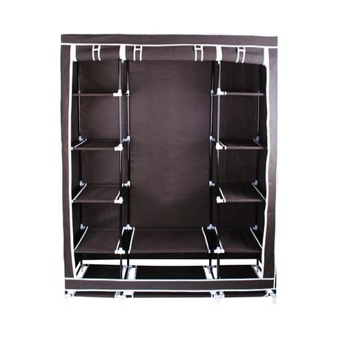 Dulap Textil, Faintec, Cu 12 Rafturi Si Bara Pentru Umerase, Cadru Din ...