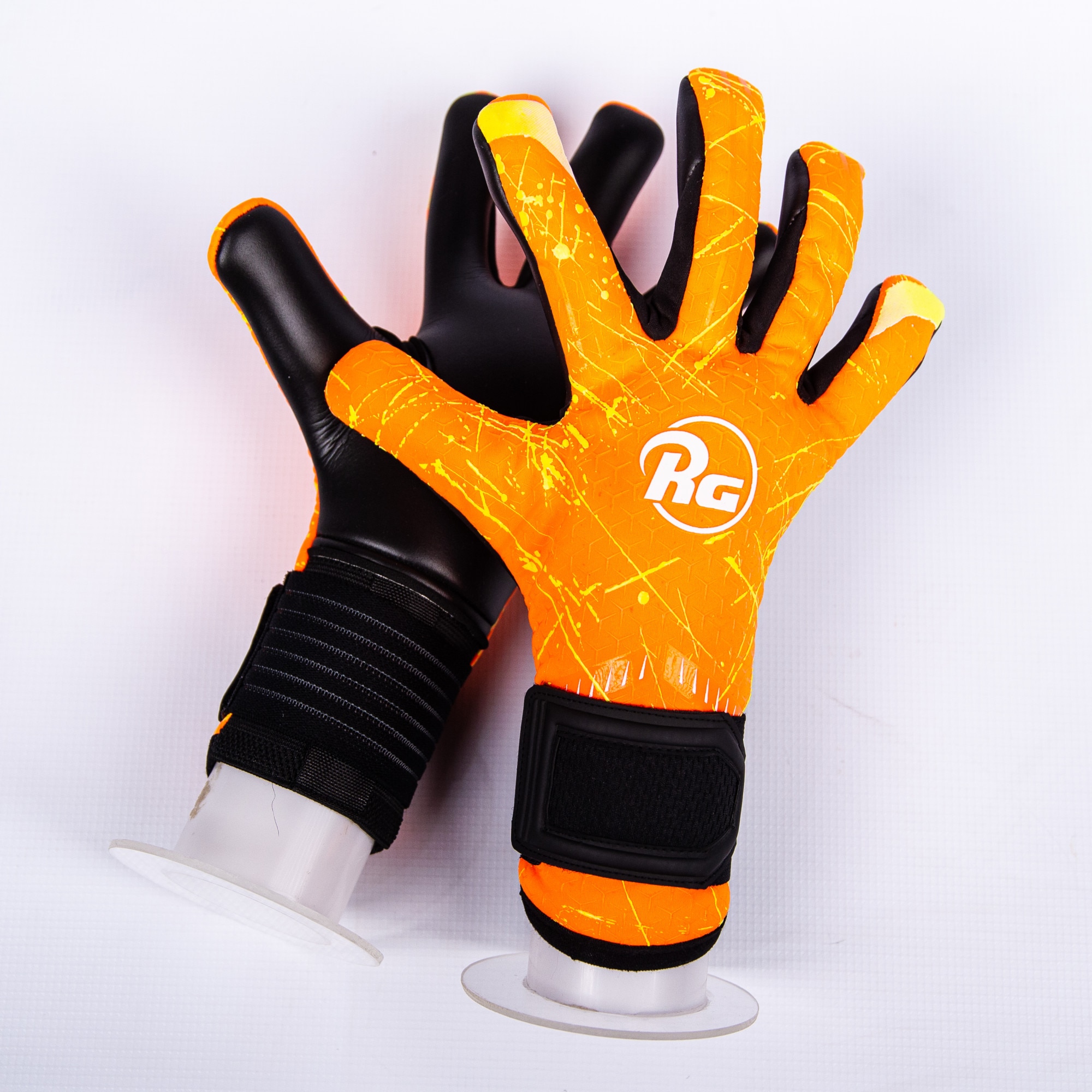 Manusi de portar RG Bionix Replica, Portocaliu/Negru, 4 - eMAG.ro
