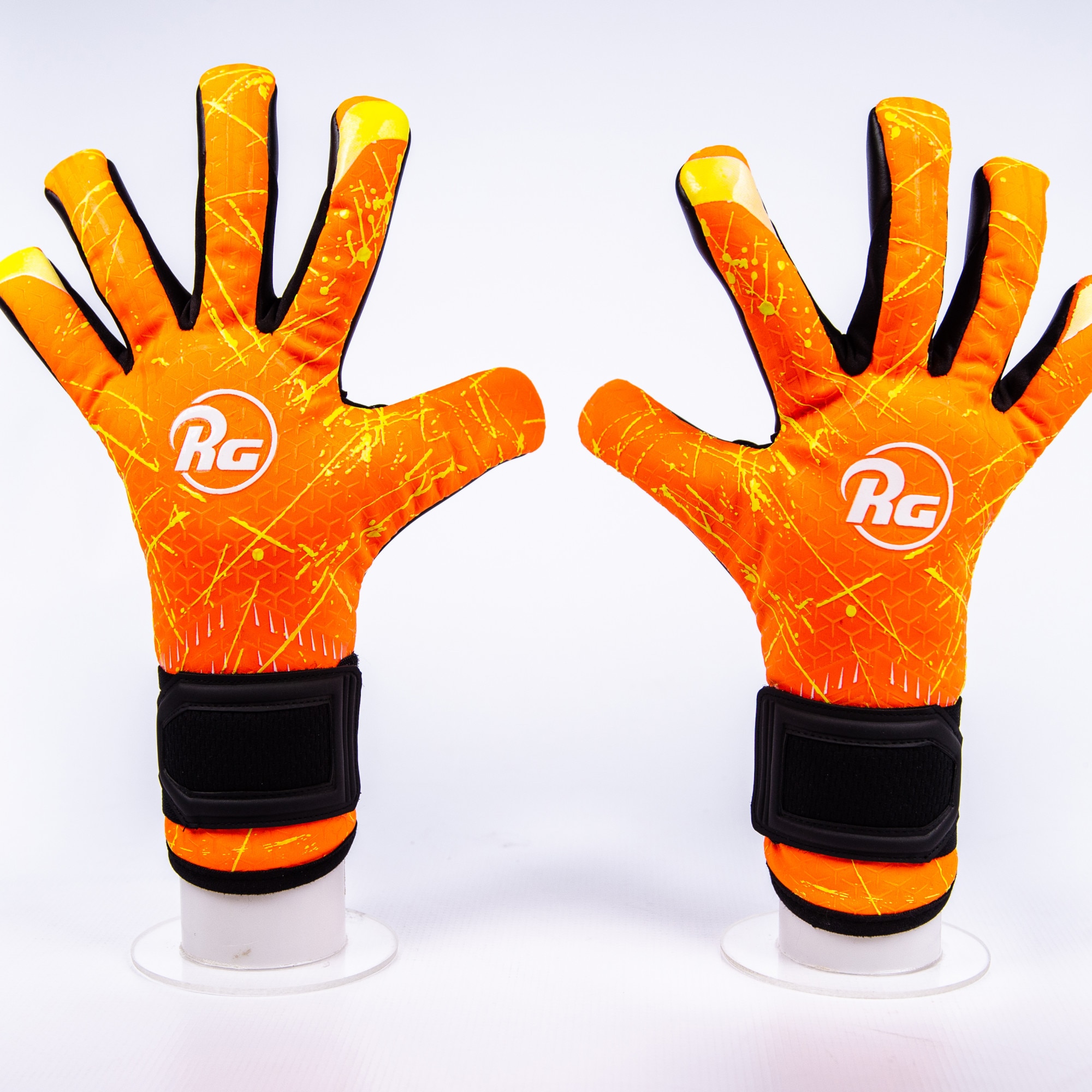 Manusi de portar RG Bionix Replica, Portocaliu/Negru, 8 - eMAG.ro