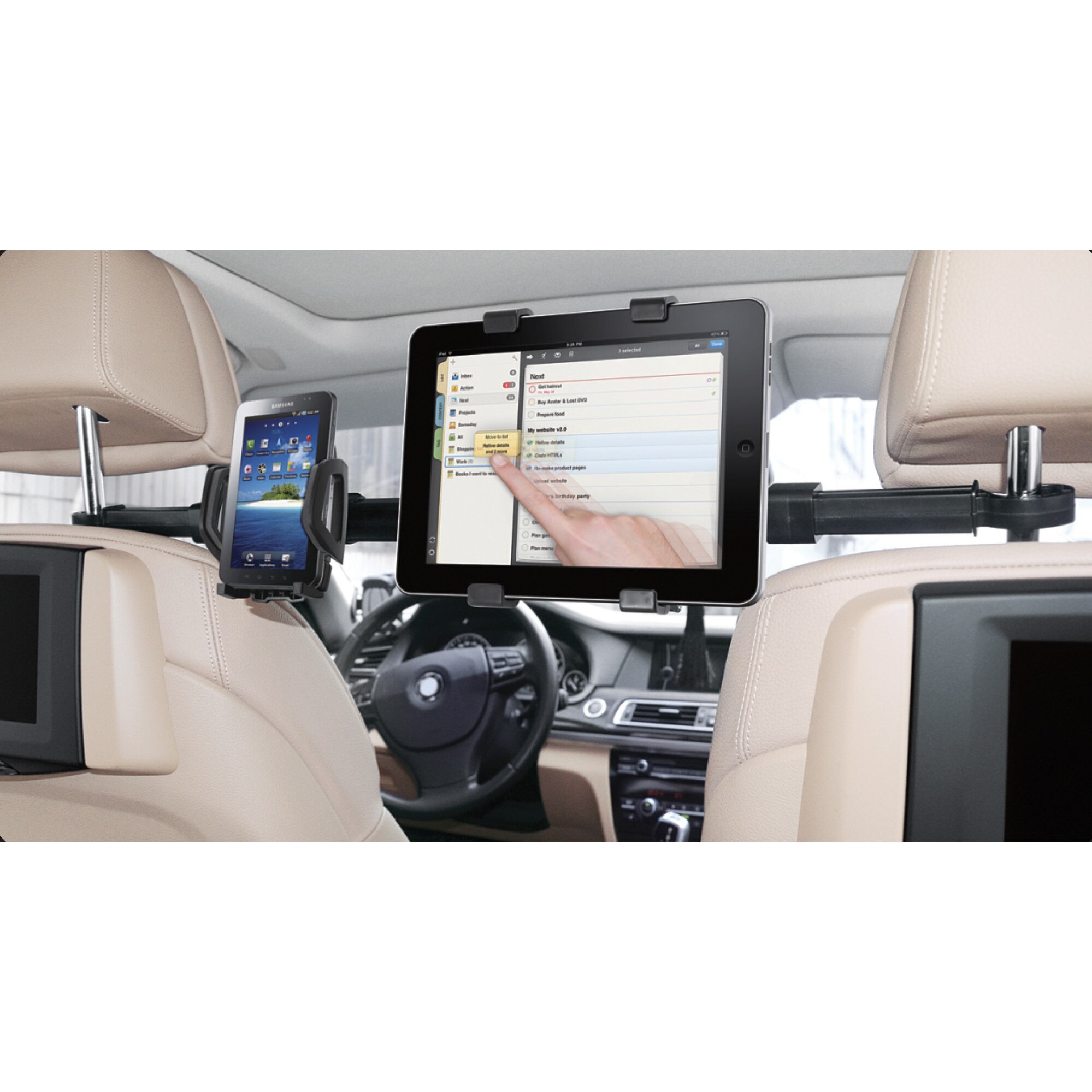 Suport telefon si tableta cu prindere intre teriere - eMAG.ro