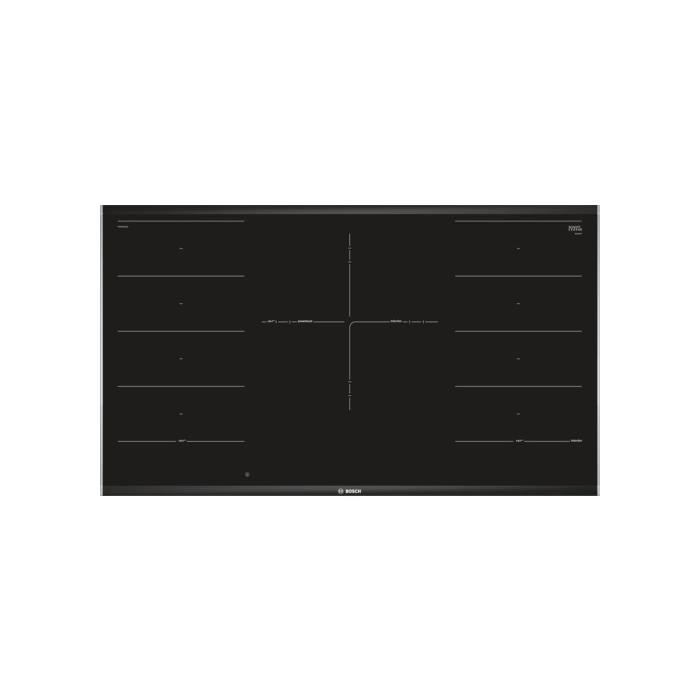 Индукционен плот за вграждане Bosch PXV975DC1E, Тъч скрийн, 5 ...