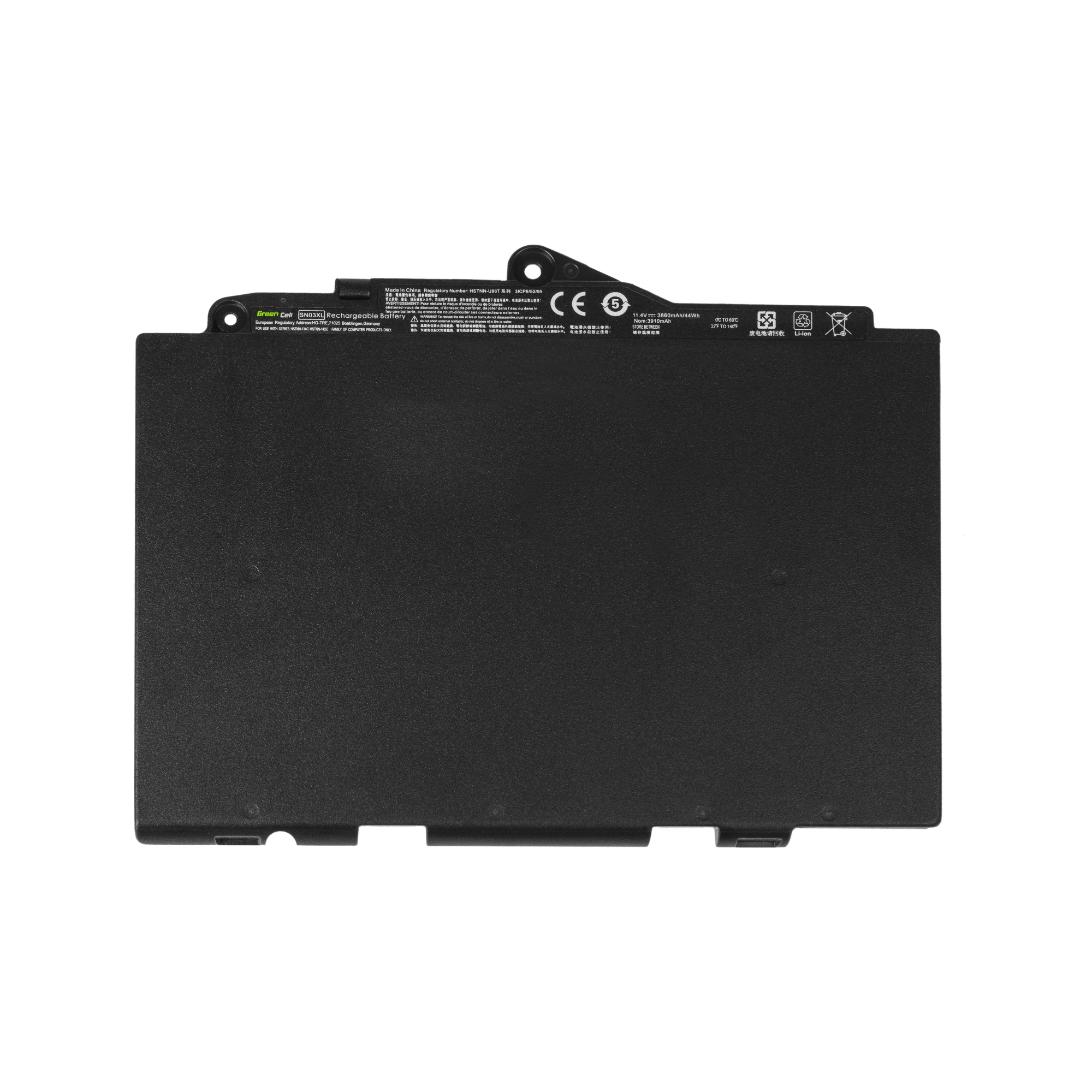 Батерия за лаптоп Green Cell, SN03XL, За HP EliteBook 725 G3 / 820 G3 ...