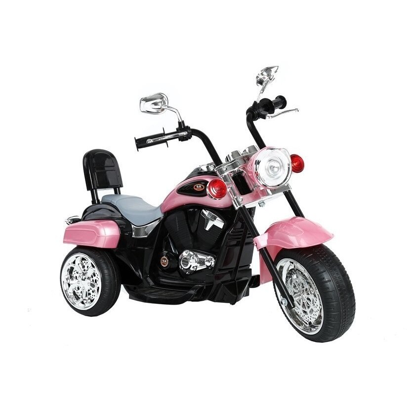 Motocicleta electrica Grand Chopper, roz cu negru - eMAG.ro