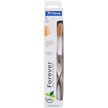 Periuta de dinti manuala ecologica Trisa Forever Soft (cap ...
