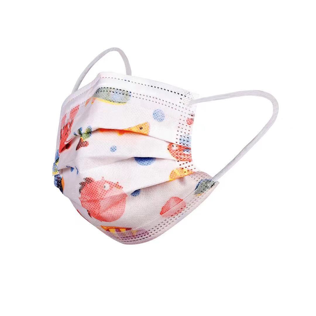 Set 50 bucati Masti faciale pentru copii, 5 x 10 buc ambalate, de unica ...