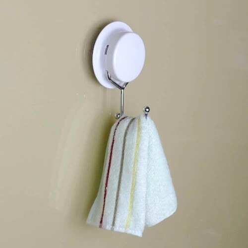 Carlig simplu cu ventuza HeavyLock de mare putere pentru baie sau ...