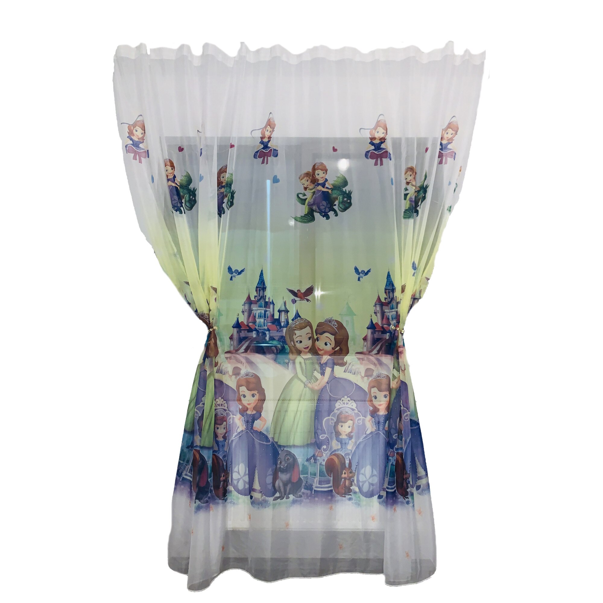 Perdea pentru copii 300x260 cm, cu rejansa, Model PS - eMAG.ro