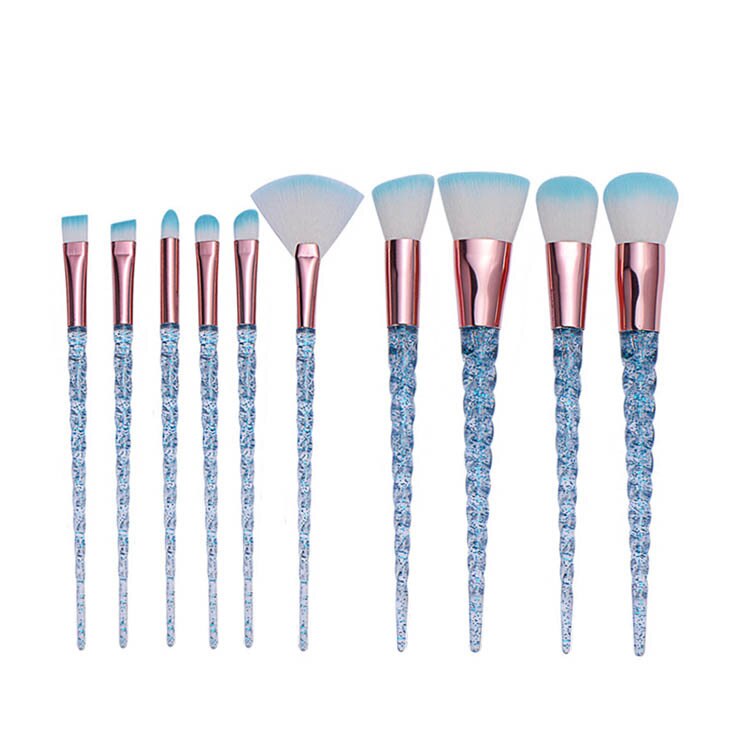 Set 10 pensule make up Unicorn - eMAG.ro