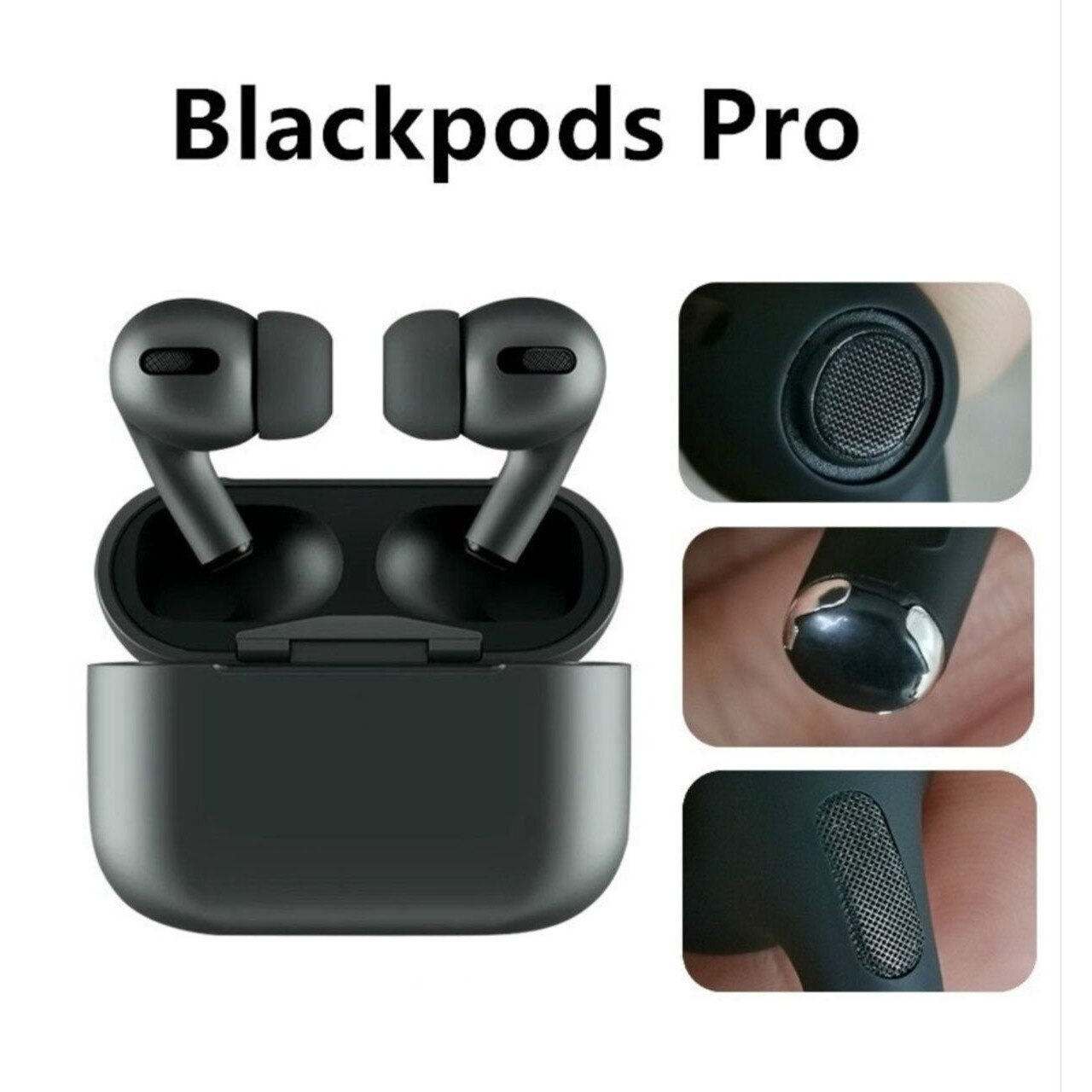 Аудио слушалки Pro3, Безжични, Bluetooth 5.0, ANC, 3D звук, Контрол на ...