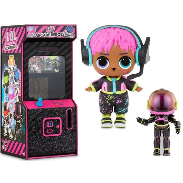 Кукла LOL Surprise Boys Arcade Heroes VR Dude, С 15 изненади - eMAG.bg