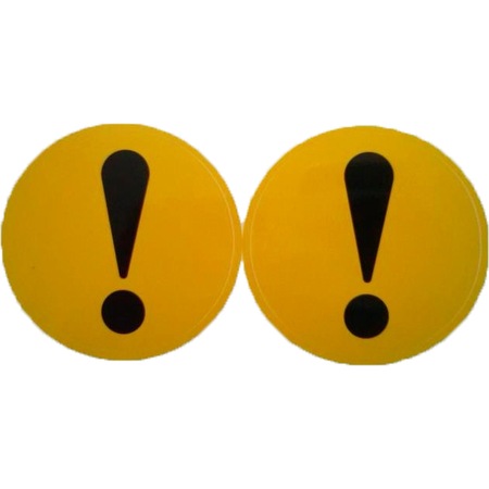 Set de 2 bucati semn incepator auto autocolant de exterior - eMAG.ro