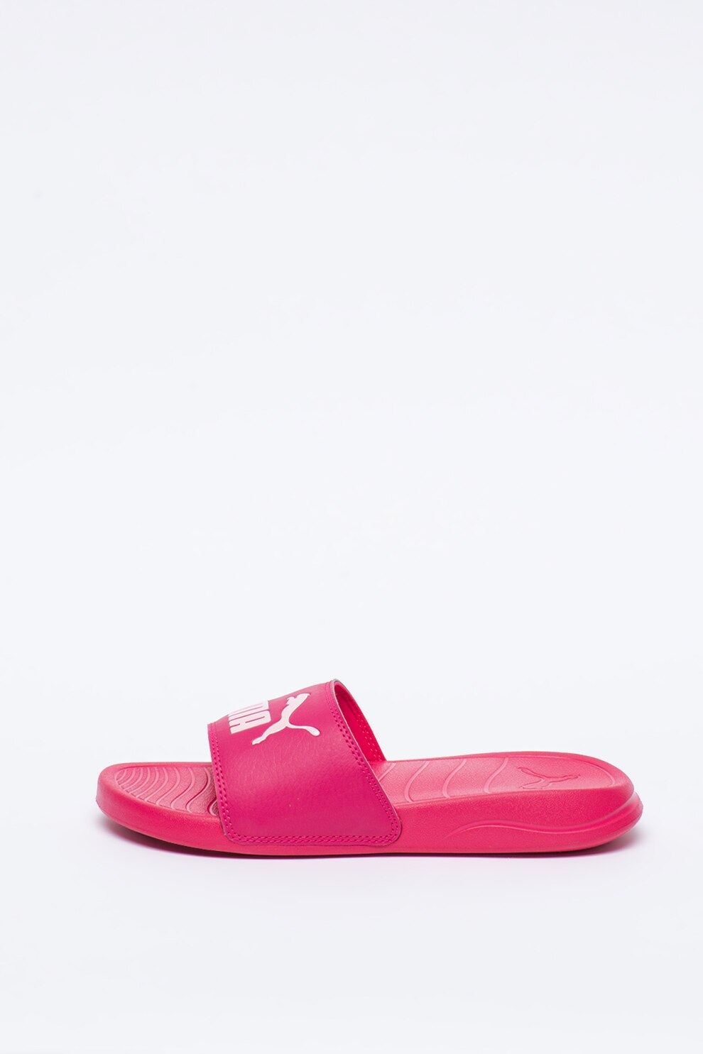 Puma, Papuci cu logo Popcat 20, Fucsia, 8 - eMAG.ro