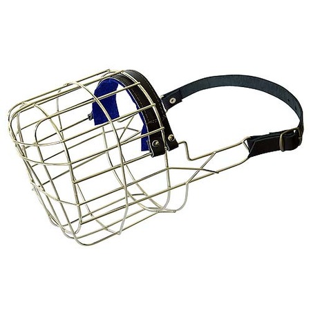 Botnita pentru rottweiler, Cobbys Pet, Metal, Negru/Argintiu - eMAG.ro