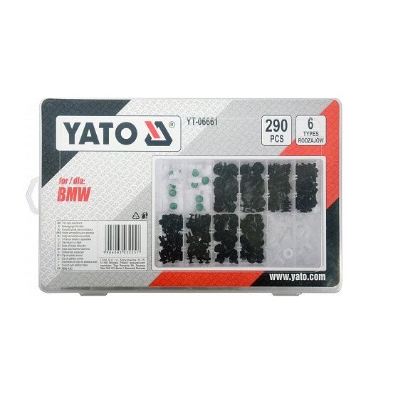 Set clipsuri Lumi LUXURY® compatibile gama BMW 290 buc - eMAG.ro