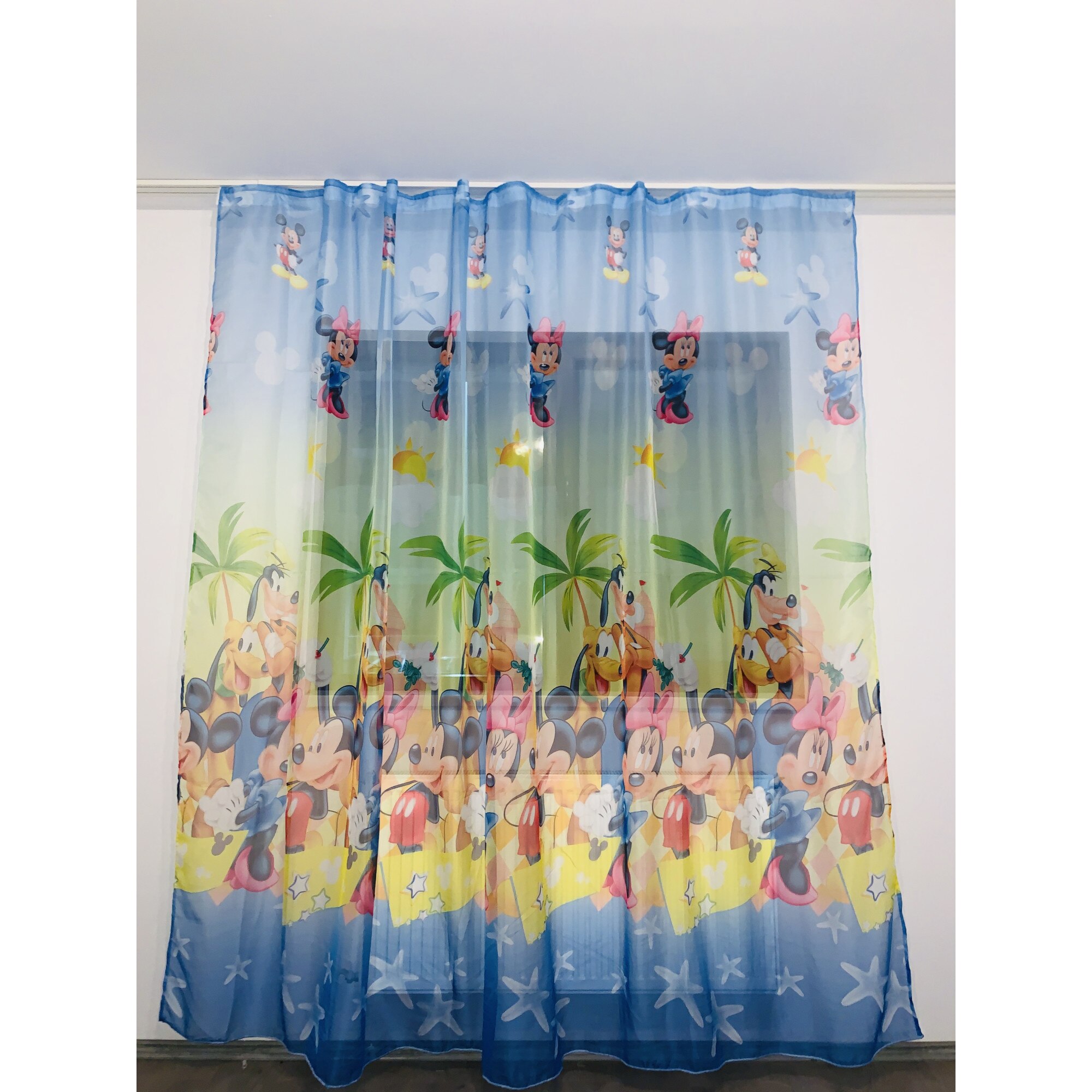 Perdea pentru copii 300x260 cm, cu rejansa, Model MM - eMAG.ro