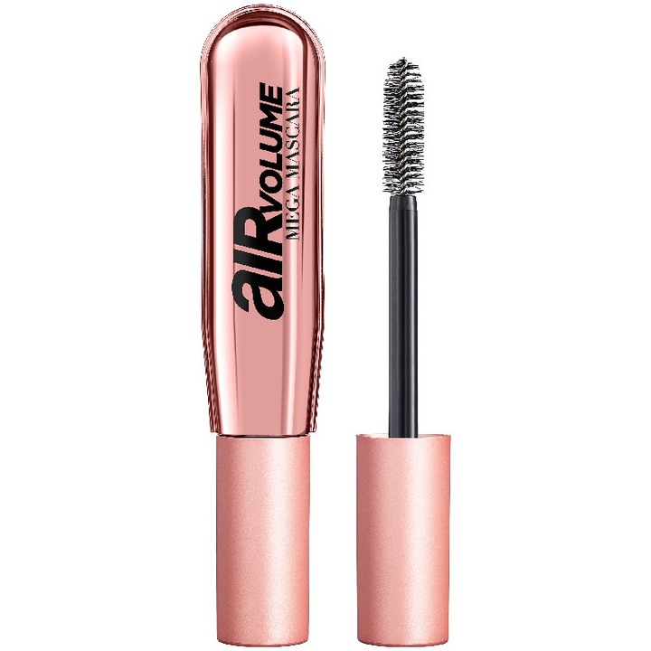Спирала за мигли L'Oreal Paris Air Volume Mega Mascara, Black, 9.5 мл ...