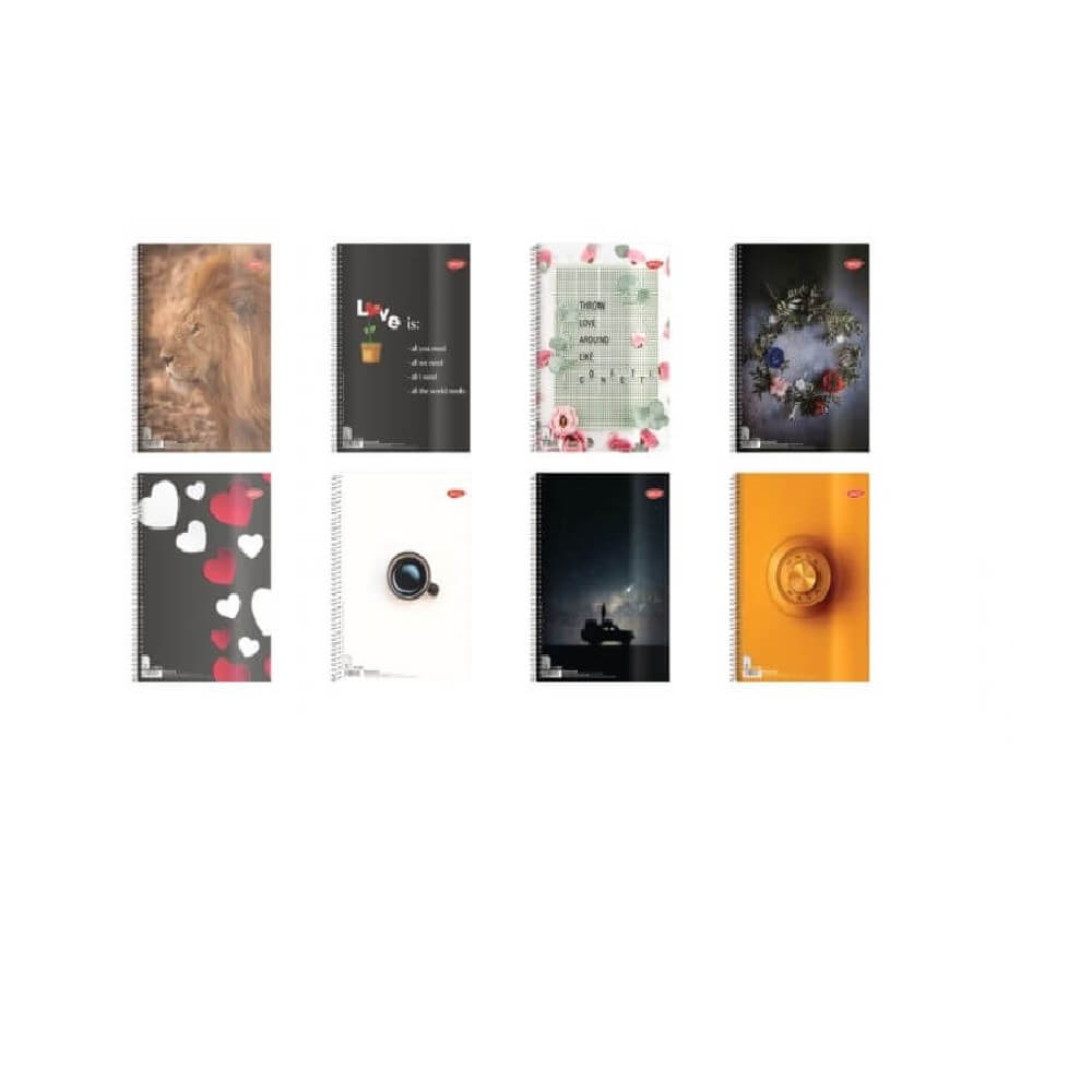 Notebook A4 Mathematics DACO Eminent, 80 lap, spirál, 70 g/m², polikróm ...