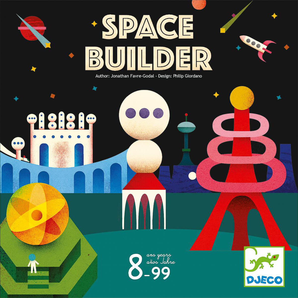 Joc de logica Space builder, Djeco - eMAG.ro