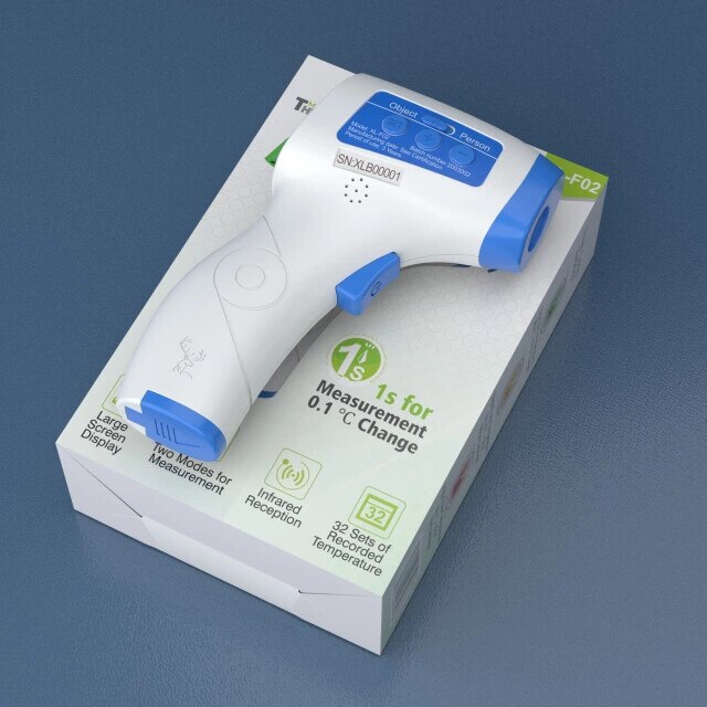 Termometru Avizat Medical XL-F02, Digital cu Infrarosu - eMAG.ro