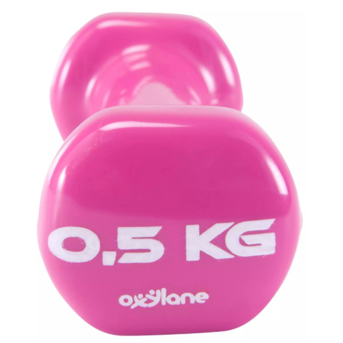 Set greutati fitness, model gantera de 0.5 kg/buc, roz, recuperare ...