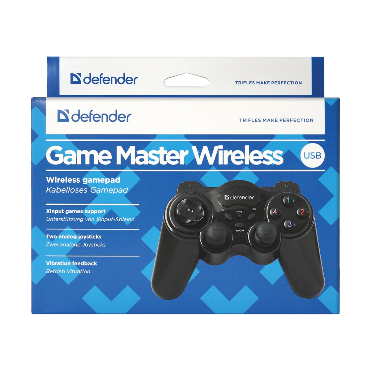 Gamepad vezeték nélküli Defender GAME MASTER PC (64257) - eMAG.hu