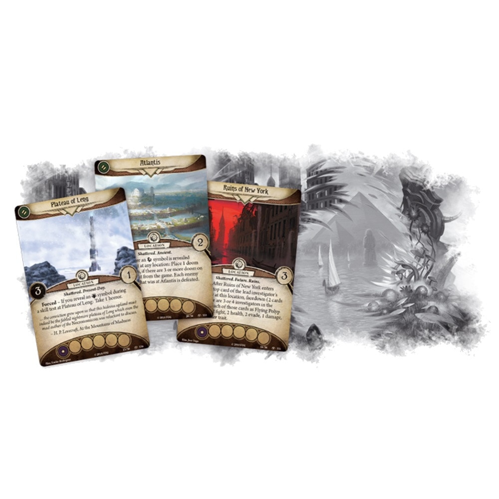 Expansiune Arkham Horror The Card Game Shattered Aeons Pachet Mythos ...