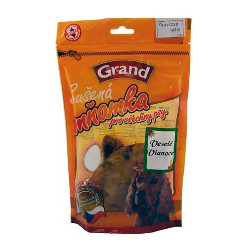 Recompense pentru caini, Grand Pork Ear, Ureche de porc, 2 buc - eMAG.ro