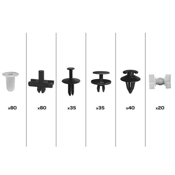 Set de cleme auto pentru BMW, Neo Tools, 11-961, 290 piese - eMAG.ro