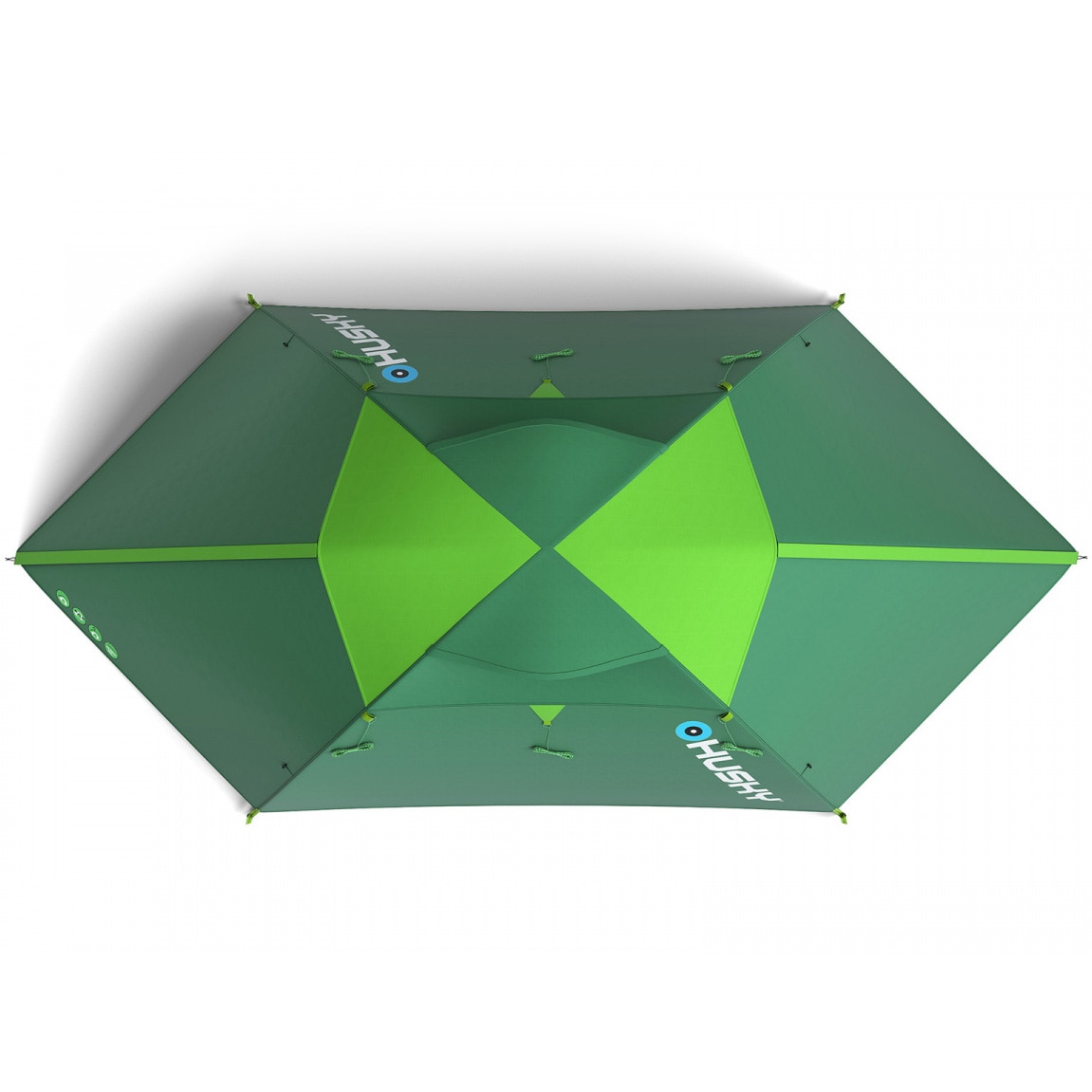 Cort camping Husky Boyard 4 persoane, verde - eMAG.ro