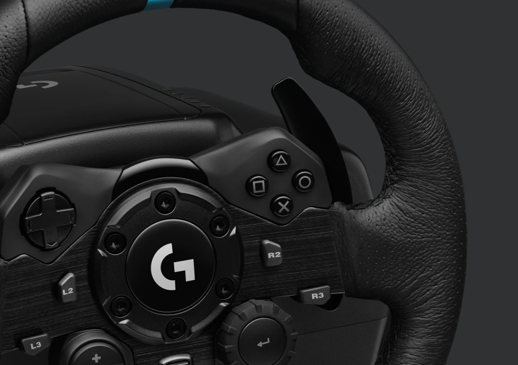Volan Logitech G923 Trueforce pentru PS5, PS4 and PC - eMAG.ro