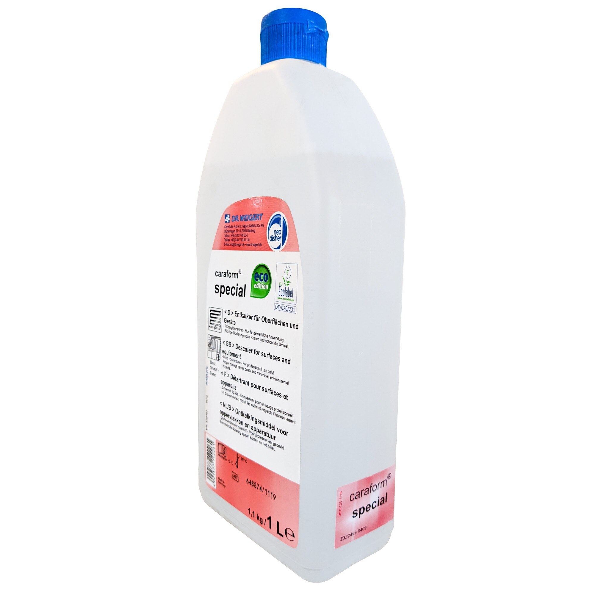 Detartrant lichid concentrat, Caraform Special, 1L - eMAG.ro