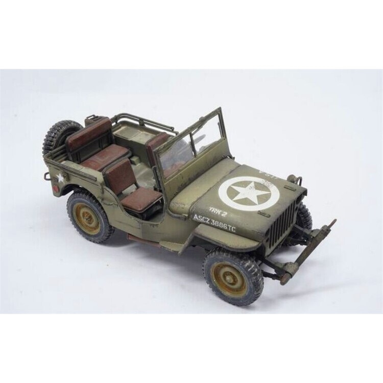 Военен модел Tamiya Jeep Willys MB 1/4 тона 4x4 Камион 1:35 Tam 35219 ...