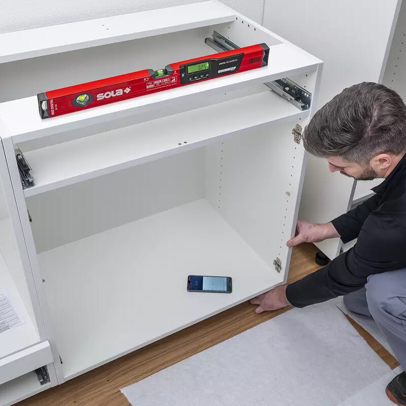 Nivela electronica digitala (clinometru), 60 cm, Sola, tip RED 60 ...