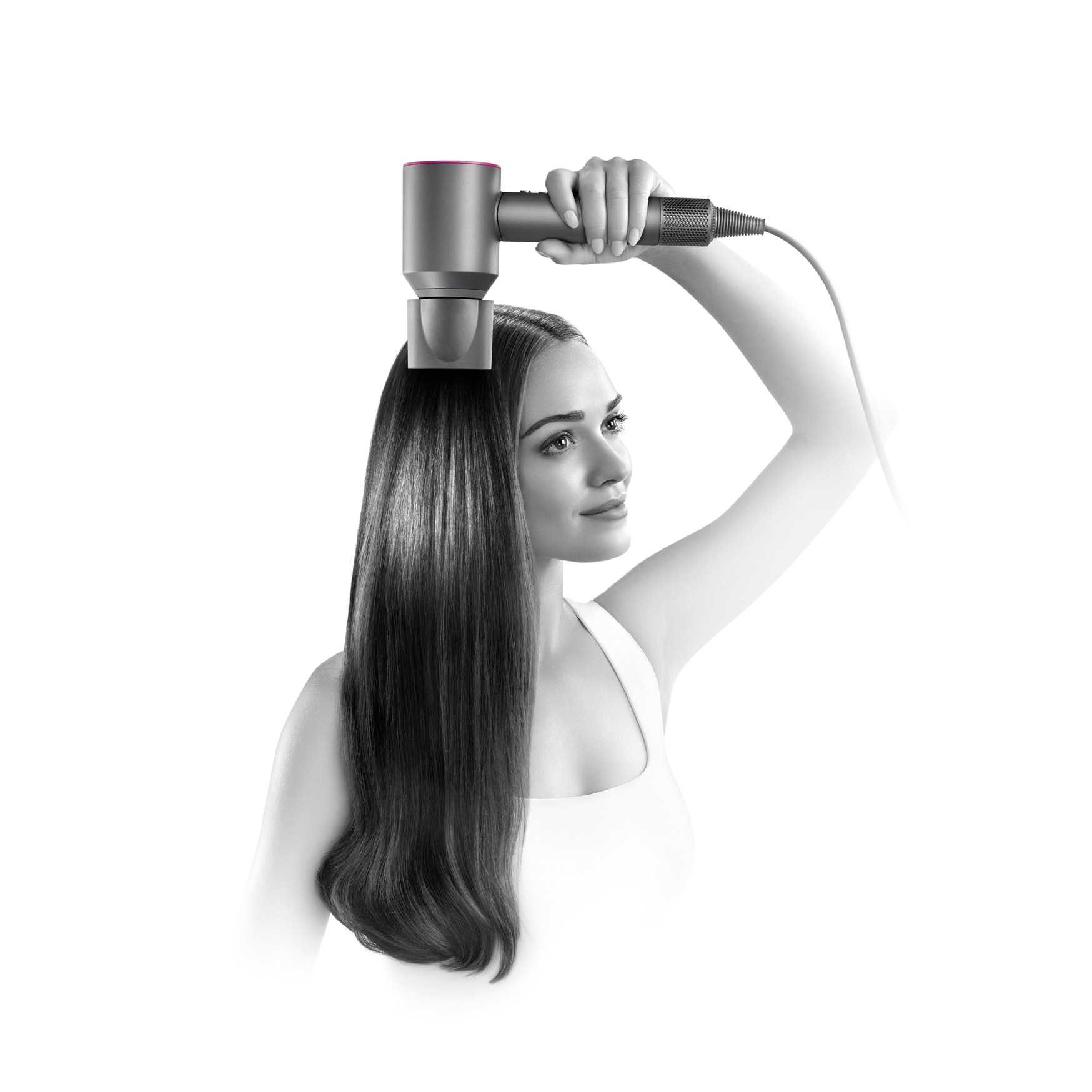 Dyson HD03 Supersonic™ hajszárító Ir/Fu, 1600W, 2.8 m tápkábel, szürke ...