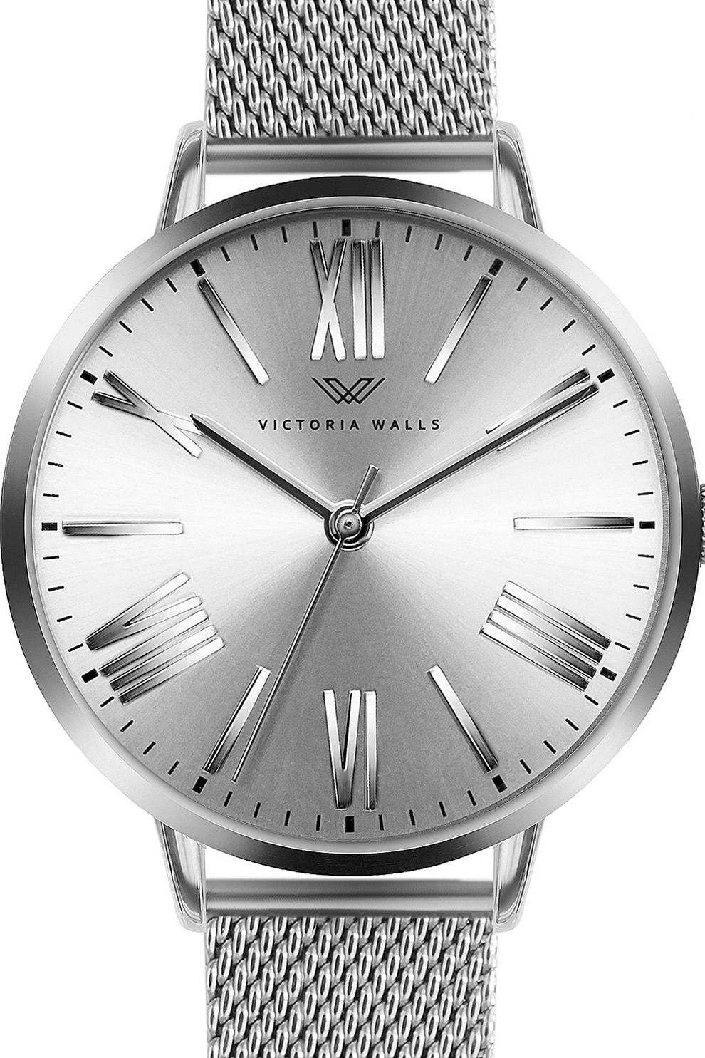 Victoria Walls, Ceas quartz cu bratara din otel inoxidabil cu model ...