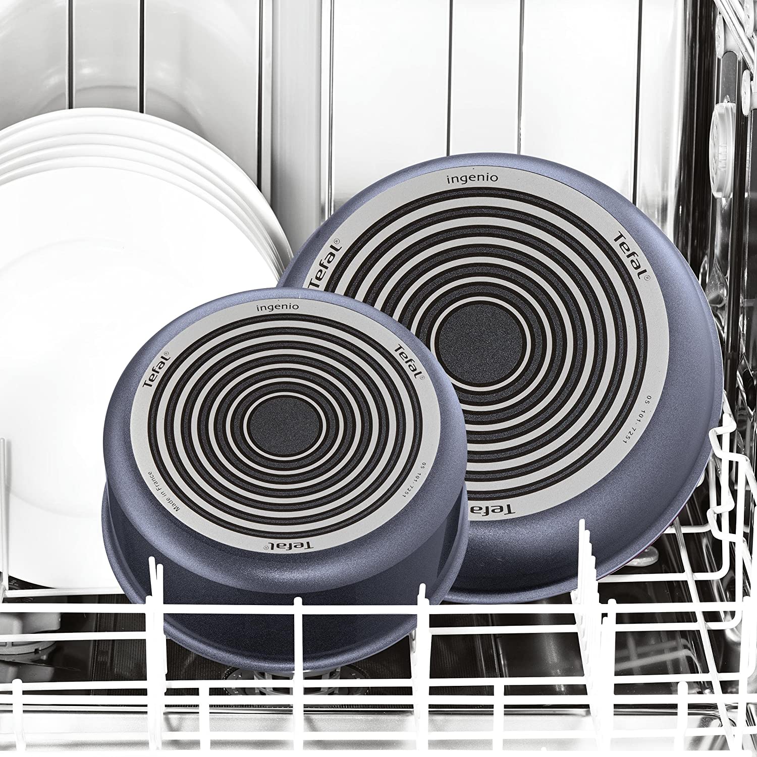 Set cratite Tefal Ingenio Elegance, 4 piese, Titanium Force Non-Stick ...