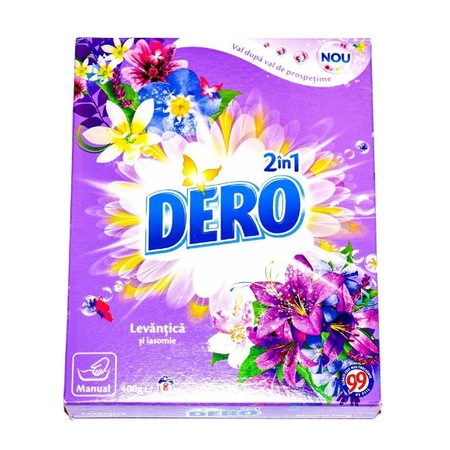 Detergent Dero Manual Lavanda 400g - eMAG.ro