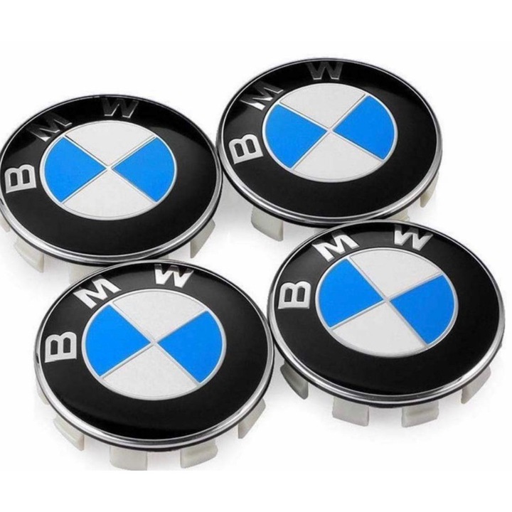 Set 4 capace roti 68mm compatibil/inlocuitor janta roata BMW - eMAG.ro