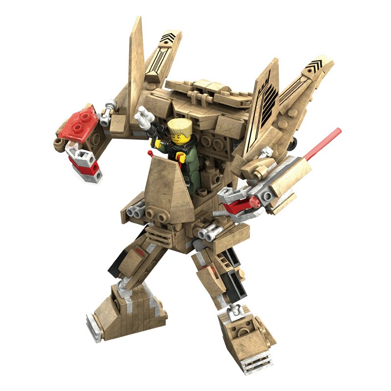 Set de constructie, model Robot Jet, 255 piese - eMAG.ro