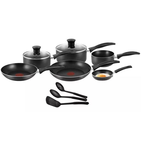 Set tigai si cratite Tefal Easycare, 9 piese, 12/14/16/18/20/24 cm ...