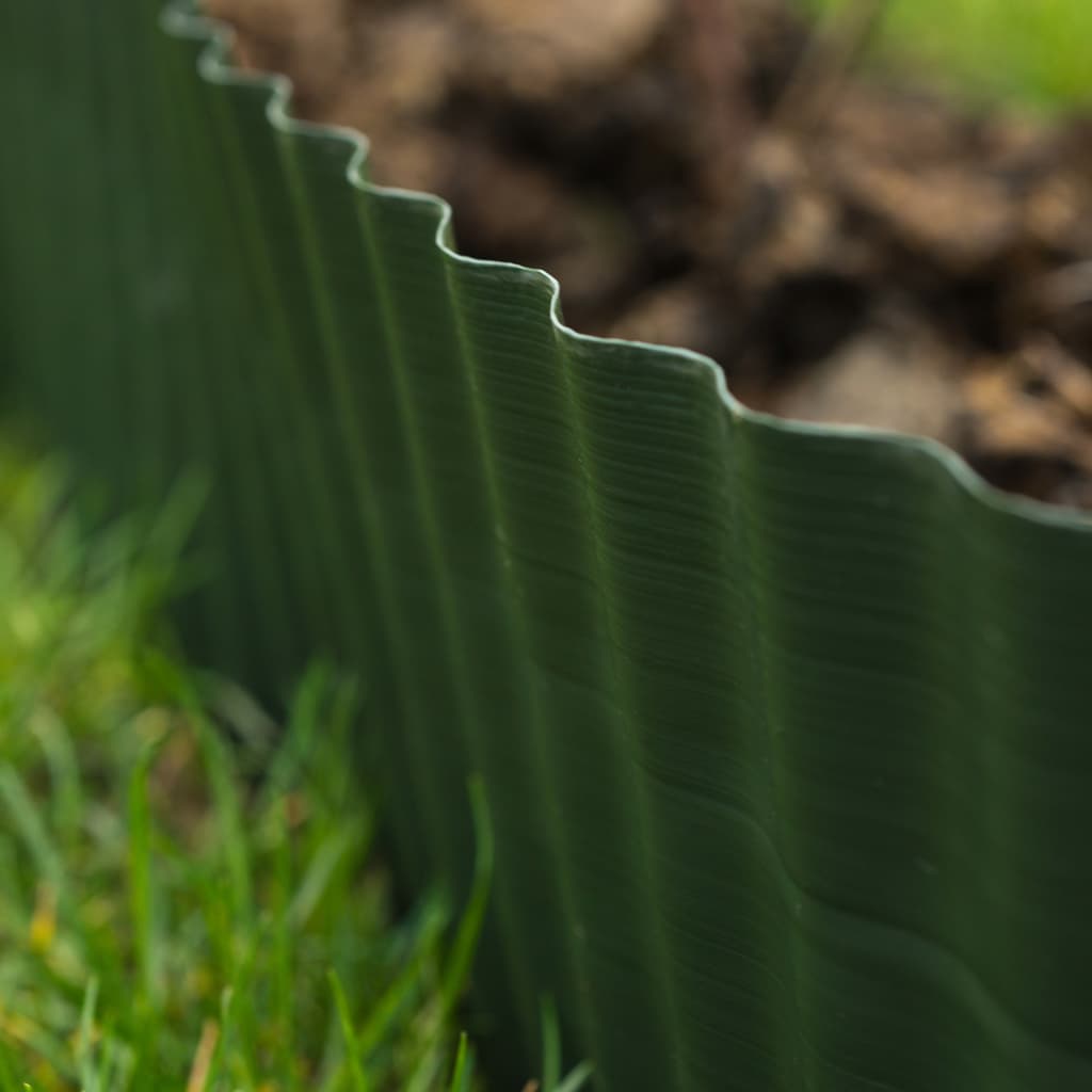 Bordura gradina Nature, PVC, 0.25 x 9 m, Verde - eMAG.ro