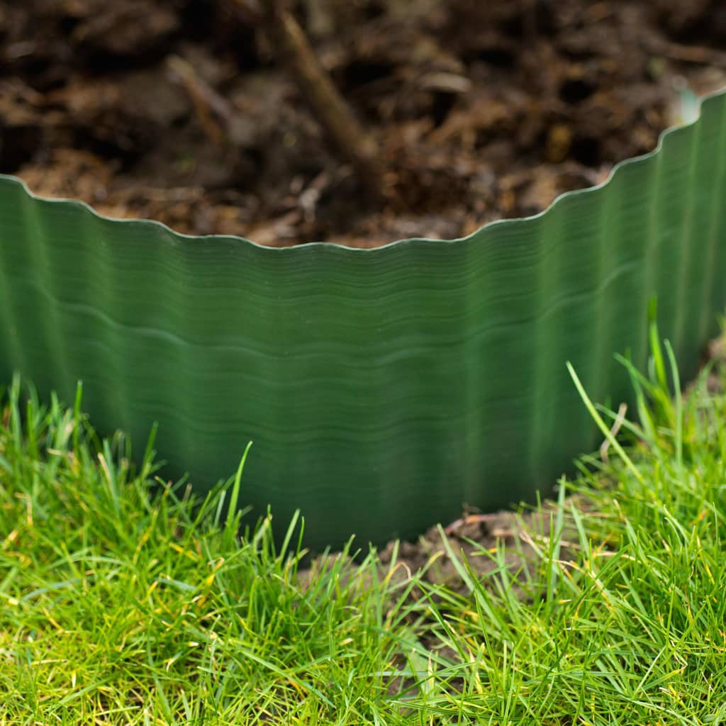 Bordura gradina Nature, PVC, 0.25 x 9 m, Verde - eMAG.ro