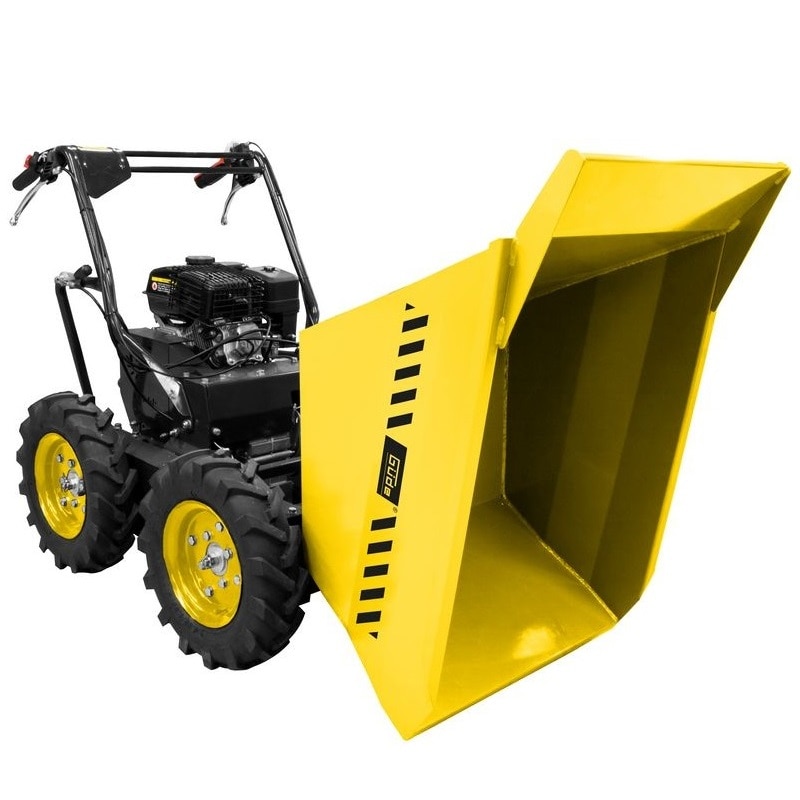 Roaba cu motor termic si tractiune integrala GAD 300 Guede 55462, 6.5 ...