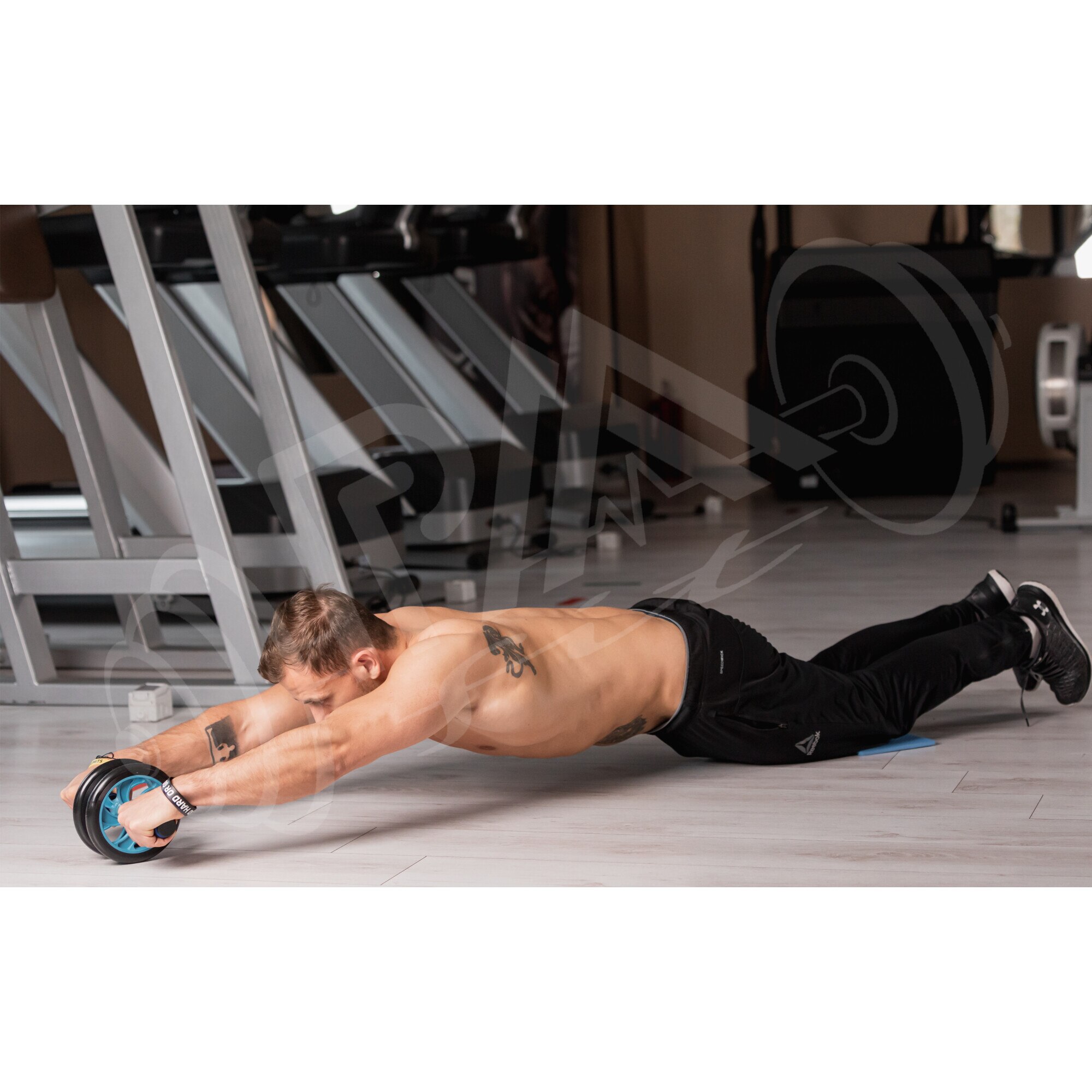 Roata Fitness PaaFit pentru abdomen, Ab Roller, Roata pentru abdomene ...