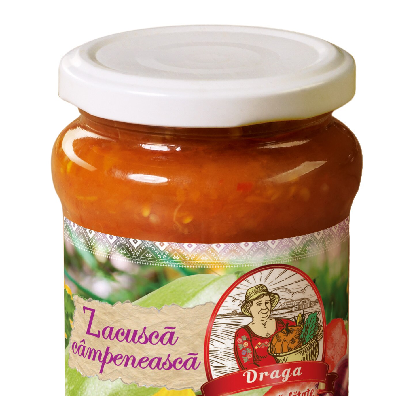 Zacusca campeneasca Draga 300 g - eMAG.ro