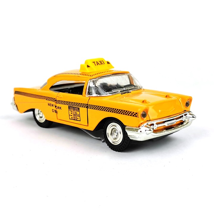 Masina taxi, Atlas, Metal, Galben - eMAG.ro