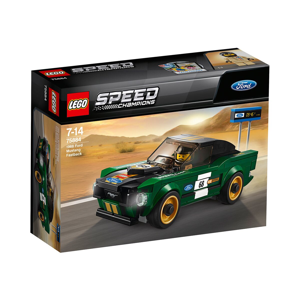 LEGO SPEED CHAMPIONS - Ford Mustang 1968 - eMAG.bg