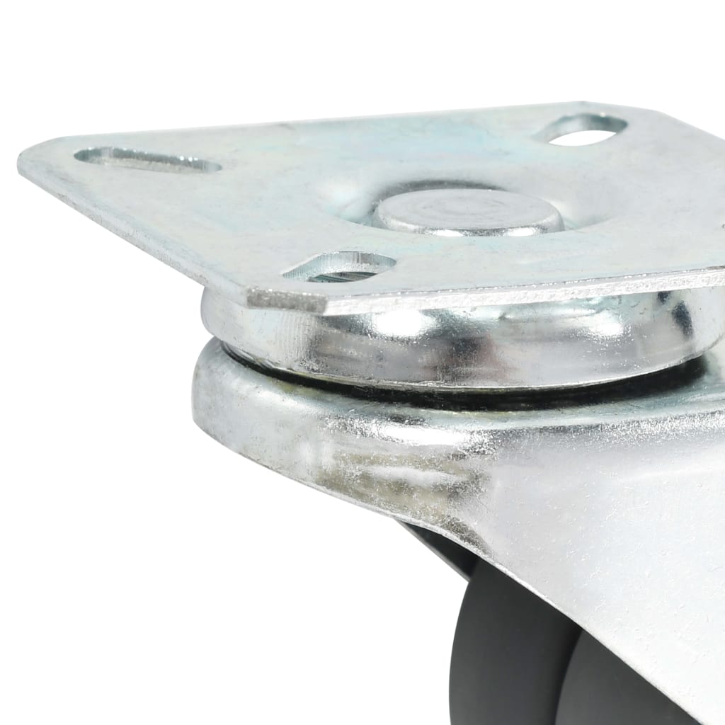 Set de 24 roti pivotante duble vidaXL, 50 mm, Gri - eMAG.ro