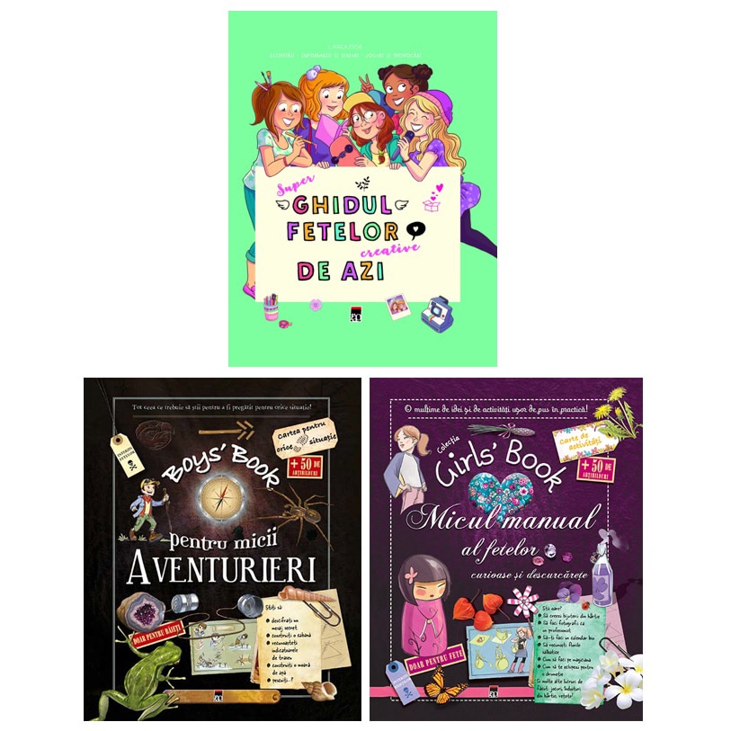 Pachet aventurieri, 3 carti - eMAG.ro