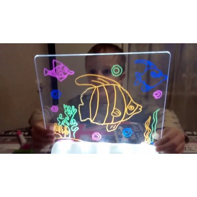 Tablita de desenat 3D - Magic Drawing Board - eMAG.ro